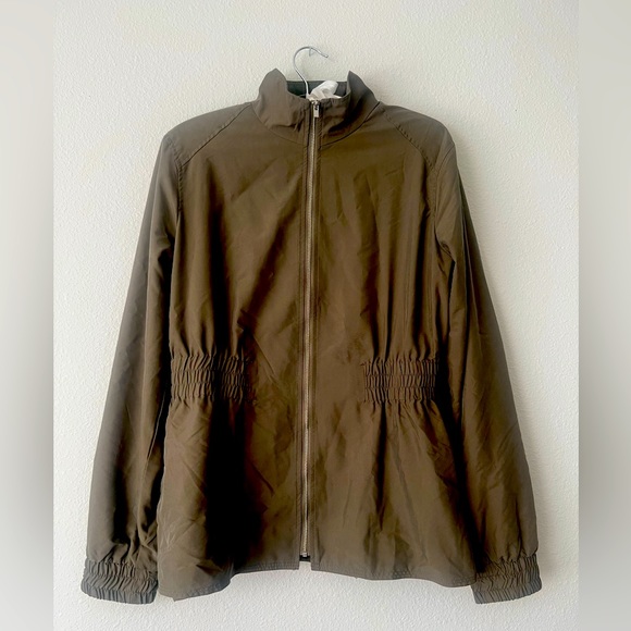Magaschoni | Jackets & Coats | Magaschoni Jacket Lightweight Olive ...